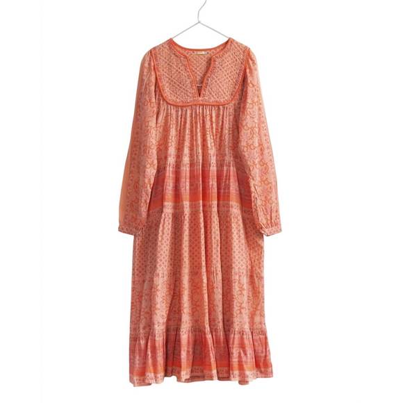 Matta | Dresses | New Matta Womens Nitika Overdyed Dress In Peach ...